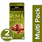 Buy Cadbury Temptations Rum & Raisins Premium Chocolate Bar Online at ...
