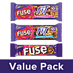 Buy Cadbury Fuse Fuse Fit Snack Bar, 40 g + Fuse Fit Snack Bar, 41 g ...