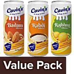 Buy Cavins Badam Milkshake 180 ml + Rabdi Milkshake 180 ml + Rajbhog ...