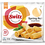 Buy Switz Spring Roll Sheets - 15x15 cm - 40 pcs + Paratha Puff 5 pcs ...