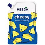 Buy Veeba Cheesy Spread & Dressing 450 g + Tomato Ketchup - Chef's ...