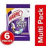 Buy Harpic Drain Xpert Drain Cleaning Powder - For Washbasins, Sinks ...