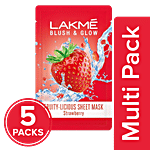 Buy Lakme Blush & Glow Strawberry Sheet Mask Online at Best Price of Rs ...