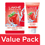Buy Lakme Lakme Blush & Glow Strawberry Freshness Gel Face Wash ...