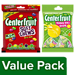 Buy Center Fruit Assorted Flavour, Soft Chews Candy +Liquid Filled ...