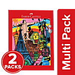 Buy Faber castell Student Notebook Long 172 Pages Unruled With Chlorine ...