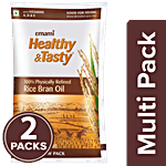 Buy Emami Healthy & Tasty Physically Refined Rice Bran Oil Online at Best Price of Rs 263 ...