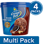 Buy Cream Bell Ice Cream - Belgian Cookie Fudge, Rich & Creamy Online ...