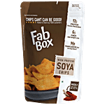 Buy Fabbox High Protein Masala Soya Chips - Healthy Guilt-Free Snack,No ...