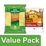 Buy bb Combo 100% Chana Dal Fine Besan 1kg + Cooking Soda 1kg Online at ...
