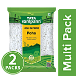 Buy Tata Sampann White Thick Poha - High In Fibre, For Breakfast ...