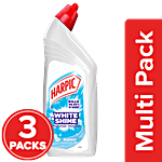 Buy Harpic White & Shine Disinfectant Toilet Cleaner - Liquid Bleach ...