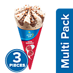 Buy Cream Bell Cone Ice Cream - Cream Raspberry, Rich & Creamy Online ...