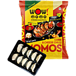 Buy bb Combo Wow! Momo Corn & Cheese Chilli Momos, 10 pcs + Coca Cola ...