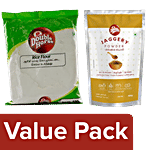 Buy Double Horse White Rice Flour + Jaggery Powder Online at Best Price ...