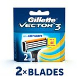 Buy Gillette Vector 3 Cartridges 2 Pcs Online at the Best Price of Rs ...