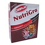 Buy Complan Milk Drink Nutrigro Chocolate Flavour 2 To 6 Years 200 Gm ...