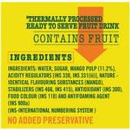 Buy Frooti Drink Fresh N Juicy Mango 200 Ml Online At Best Price of Rs ...