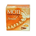 Buy Moti Luxury Bath Soap Sandal 75 Gm Carton Online at the Best Price ...