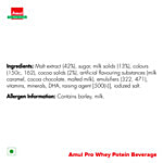 Buy Amul Pro Whey Protein Malt Beverage Health Drink With Dha Chocolate ...