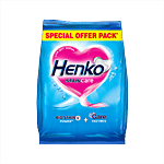 Buy Henko Detergent Powder Stain Champion 500 Gm Pouch Online At Best ...