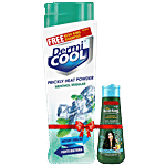 Buy Dermi Cool Prickly Heat Powder Menthol Regular Online at Best Price ...