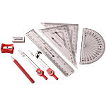 Buy Faber Castell Mathematical Drawing Set Box 7 Instruments Online at ...