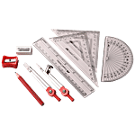 Buy Faber Castell Mathematical Drawing Set Box 7 Instruments Online at ...