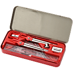 Buy Faber Castell Mathematical Drawing Set Box 7 Instruments Online at ...