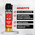 Buy Mortein Cockroach Killer Spray - With Deep Reach Nozzle, Fresh ...