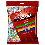 Buy Mazelo Flavored Candy Apple Guava Watermelon Banana Litchi 277 Gm ...