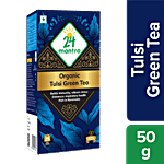 Buy 24 Mantra Green Tea Tulsi Organic 50 Gm Carton Online At Best Price ...