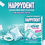 Buy Happydent Wave Liquid Chewing Gum Peppermint Flavour 176 Gm Carton ...