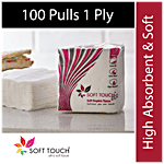 Buy Soft Touch Napkin Tissue Eco 100 Sheets Online At Best Price of Rs ...