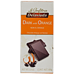 Buy Delaviuda Chocolate Bar Dark With Orange 100 Gm Online At Best ...