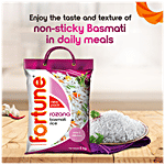 Buy Fortune Basmati Rice Rozana 5 Kg Pouch Online at the Best Price of ...