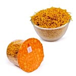 Buy Gangotree Sweets N Snacks Namkeen Baric Sev 600 Gm Online at the ...