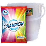 Buy Champion Detergent Powder Premium 3X Colour Pro 5 Kg Online at the ...