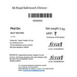 Buy BB Royal Chinnor/Kalimuch - Rice Online at Best Price of Rs null ...