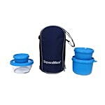 Buy Signoraware Celebrity Lunch Box With Bag - Blue 550 Online at Best ...