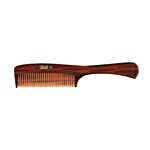 Buy Roots Brown Wide Teeth Comb With Handle For Fine Wavy Curly Hair ...