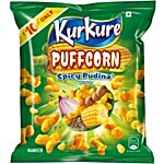 Buy Kurkure Namkeen - Puffcorn, Spicy Pudina Online at Best Price of Rs ...