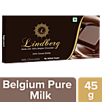 Buy Lindberg Milk Chocolate Bar Pure Belgium 45 Gm Online At Best Price ...