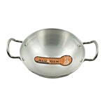 Buy Alugen Aluminium Heavy Guage - Round Base Kadai No 4 Online at Best ...