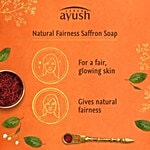 Buy Lever Ayush Soap Natural Fairness Saffron 100 Gm Online At Best ...