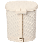 Buy Cello Classic Plastic Dustbin / Garbage Bin - Ivory Online at Best ...