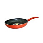 Buy Bergner Fry Pan Press Aluminium Induction, Red Online at Best Price ...