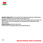 Buy Amul 4 Cheese Pizza Online at Best Price of Rs 130 - bigbasket