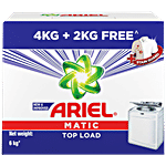 Buy Ariel Detergent Washing Powder Matic Top Load 4 Kg Online At Best ...