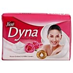 Buy Dyna Bathing Soap Milk Cream Rose 125 Gm Online At Best Price of Rs ...